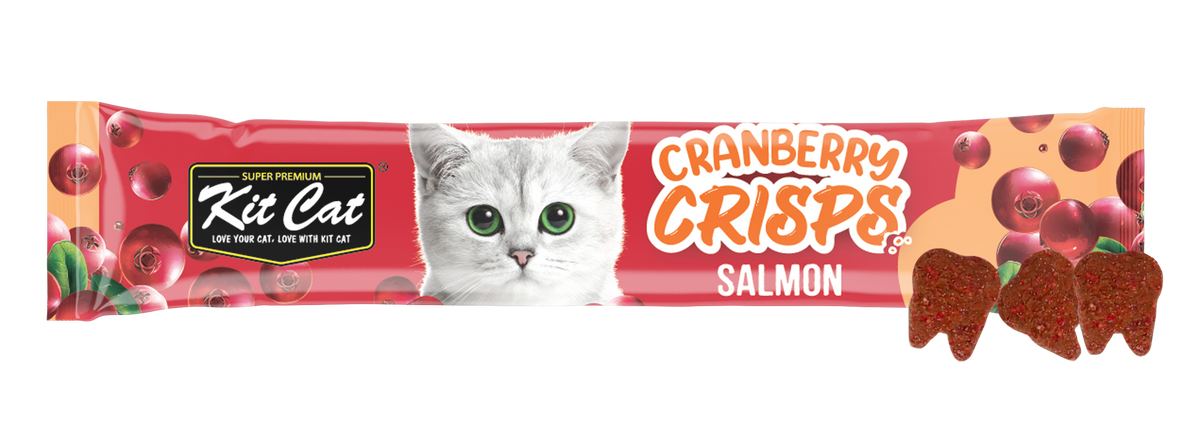 Kit Cat Cranberry Crisps (20g) – McMac Pet SA